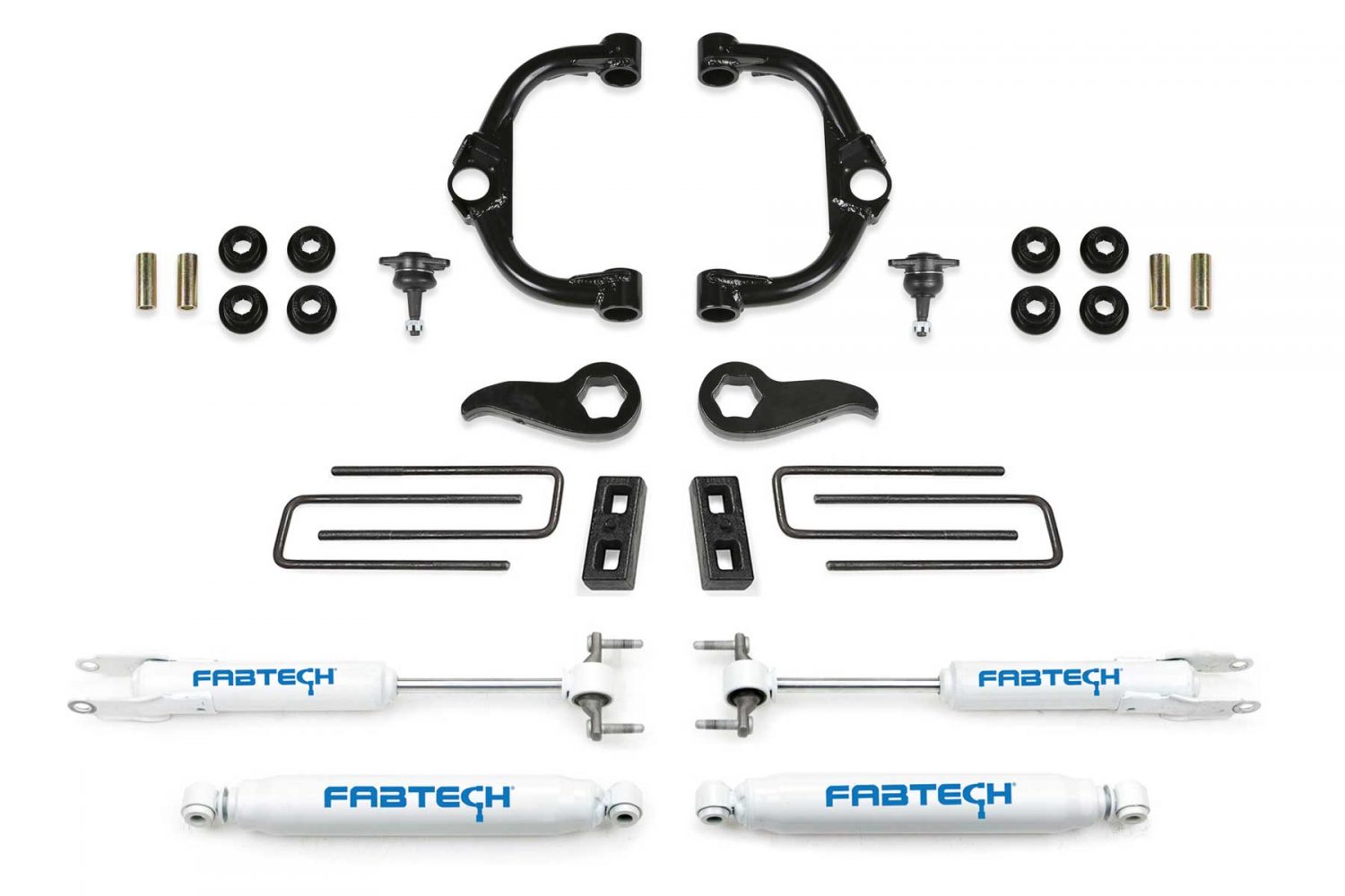 3.5" Ball Joint UCA Lift Kit w/ Performance Shocks - K1179 - Fabtech®