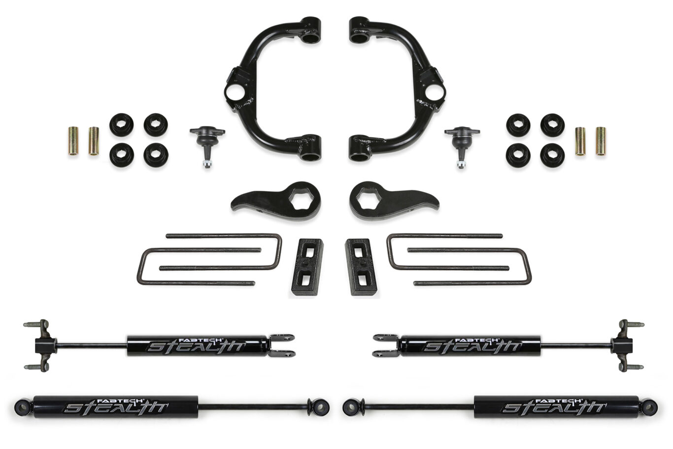 3.5" Ball Joint UCA Lift Kit w/ Stealth Shocks - K1179M - Fabtech®
