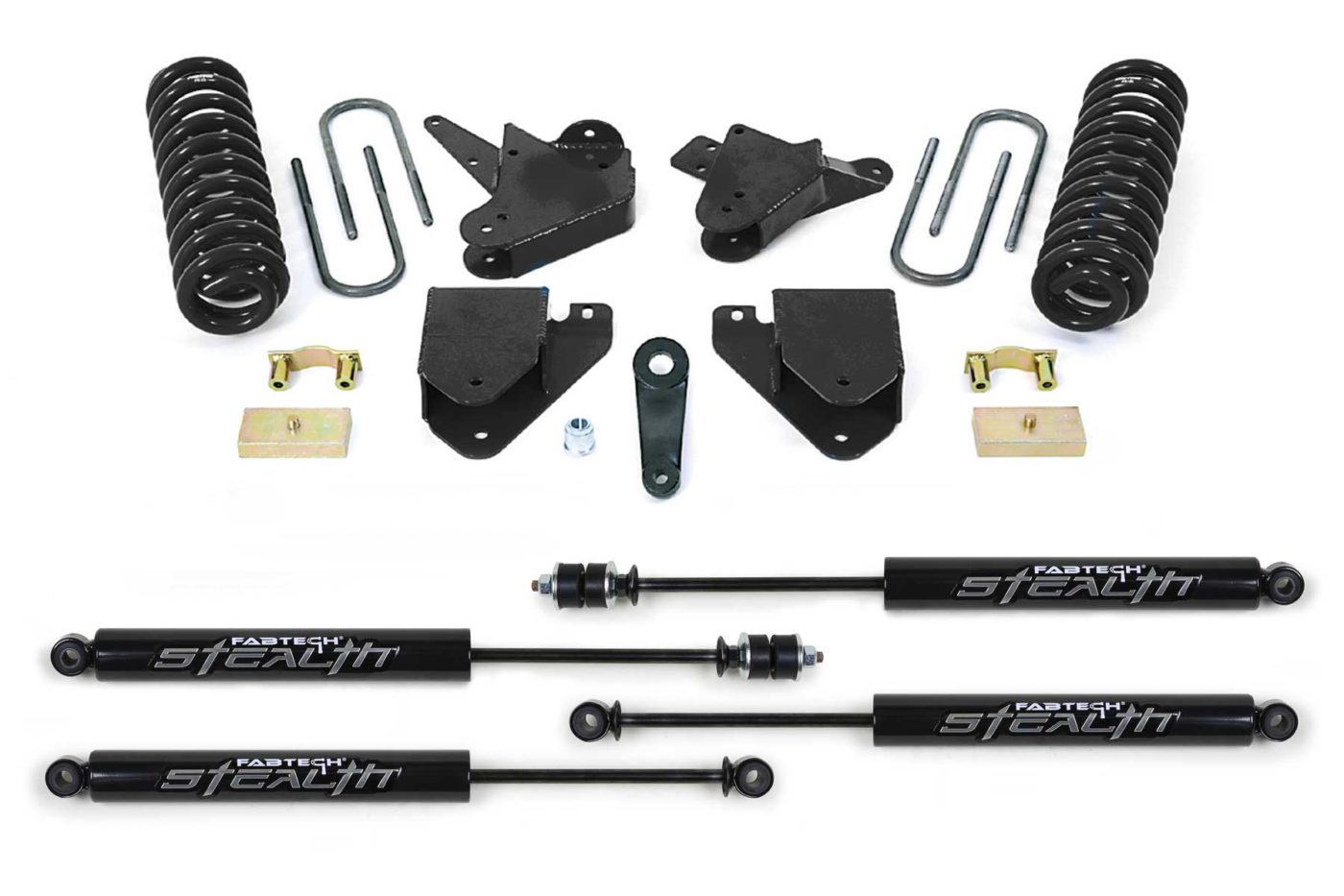 6" Basic System w/ Stealth Shocks - K2098M - Fabtech®