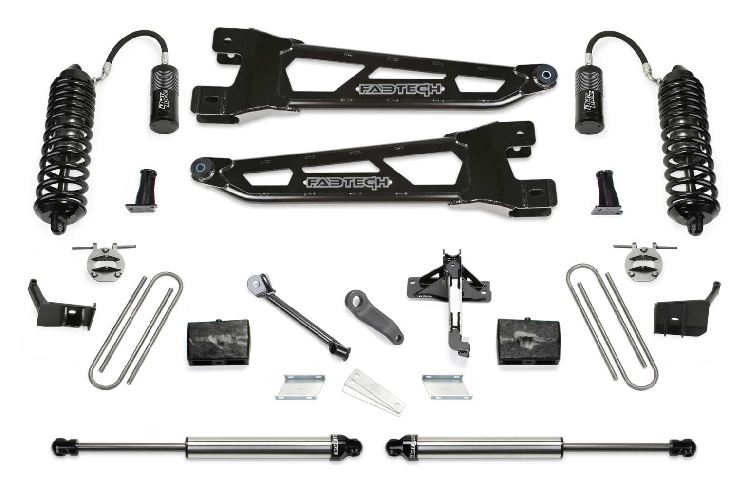 2017-22 Ford F250 4WD - 6" Radius Arm Lift Kits - Fabtech®