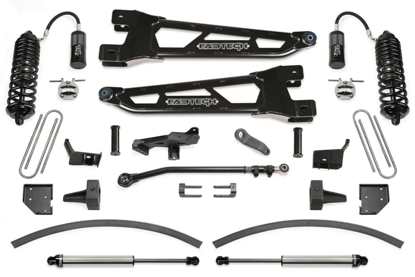 8" Radius Arm System w/ Front Dirt Logic 4.0 Resi Coilovers & Rear Dirt ...