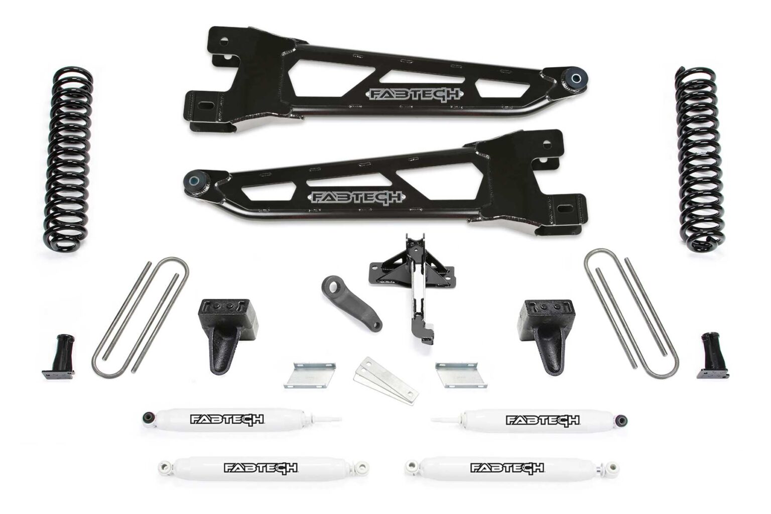 4" Radius Arm Lift Kit - Performance Shocks - K2406 - Fabtech®