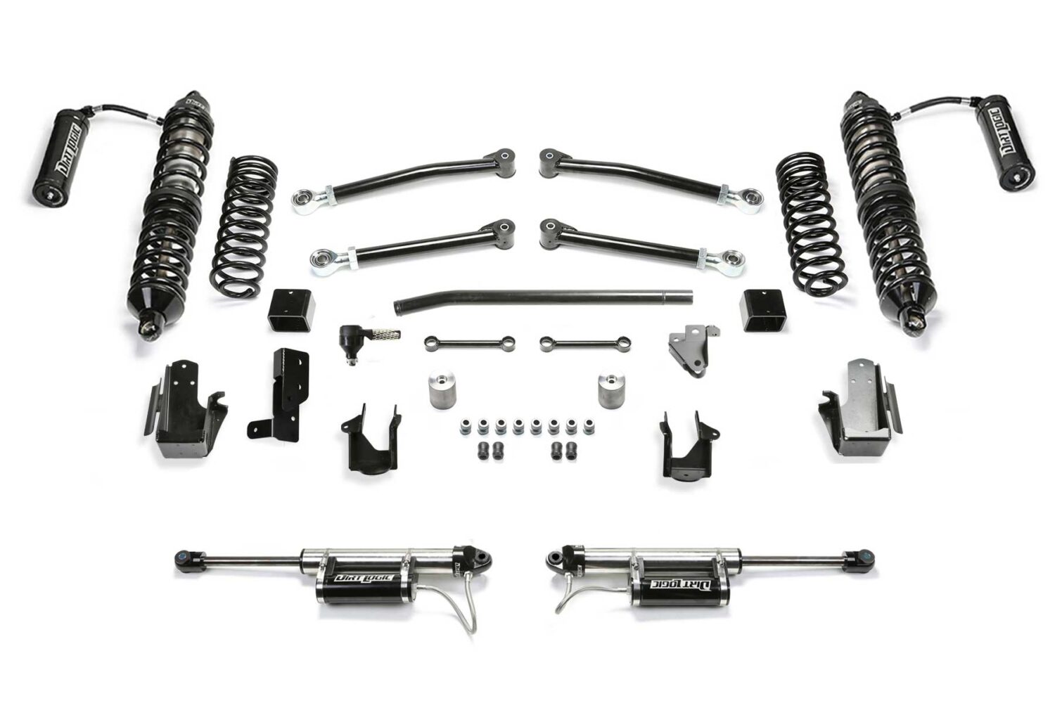 3" Trail System - Front Dirt Logic 2.5 Resi Coilovers & Rear Dirt Logic ...