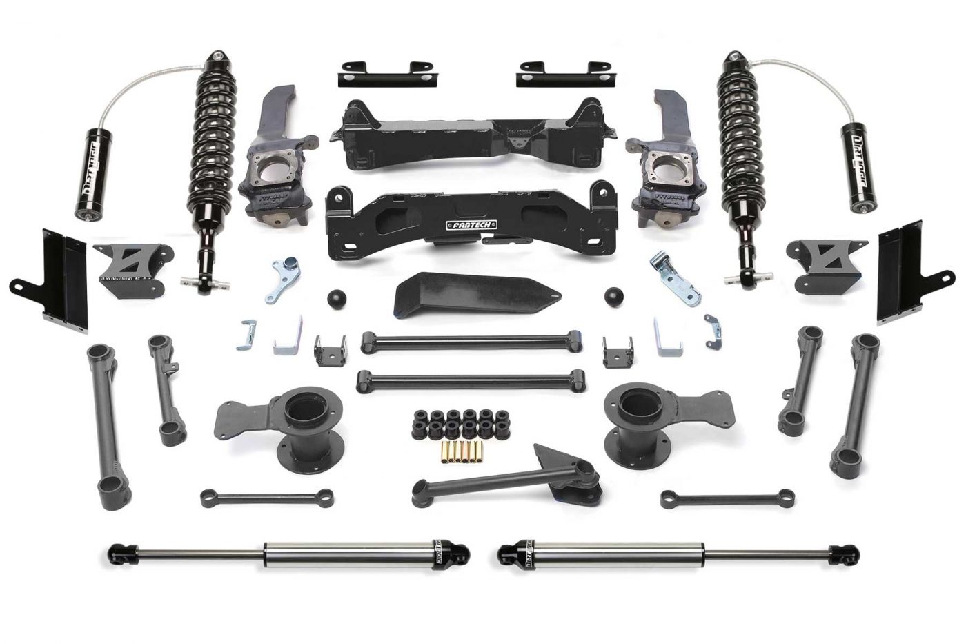 6" Performance System w/ Front Dirt Logic 2.5 Resi Coilovers & Rear ...