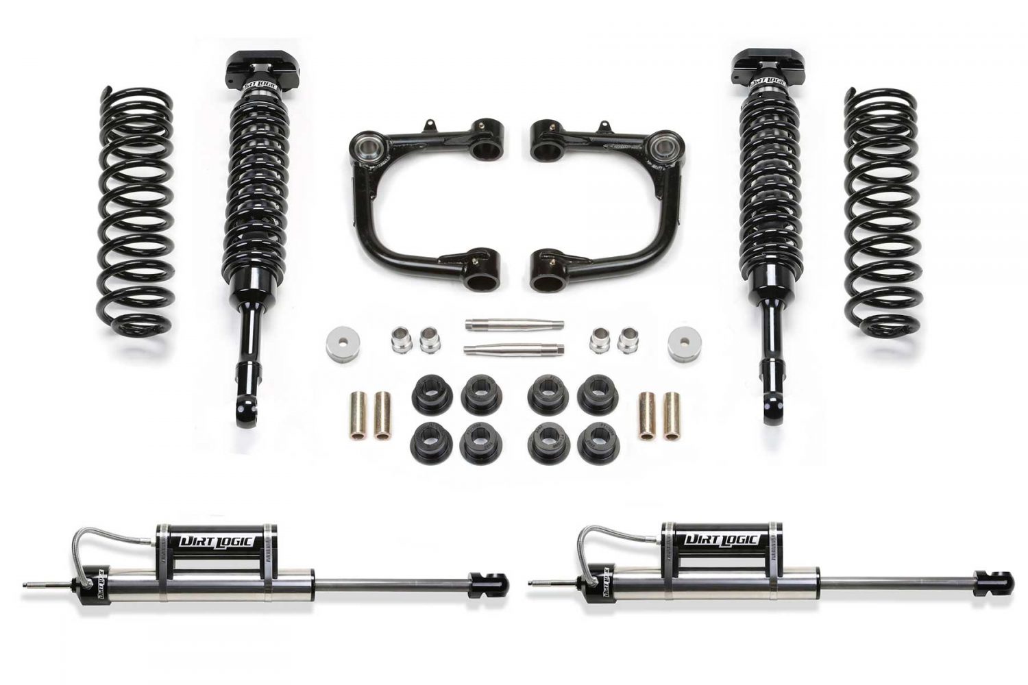 3" Uniball UCA System w/ Front Dirt Logic 2.5 Coilovers & Rear Dirt ...